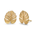 Monstera Studs - Valerie Madison