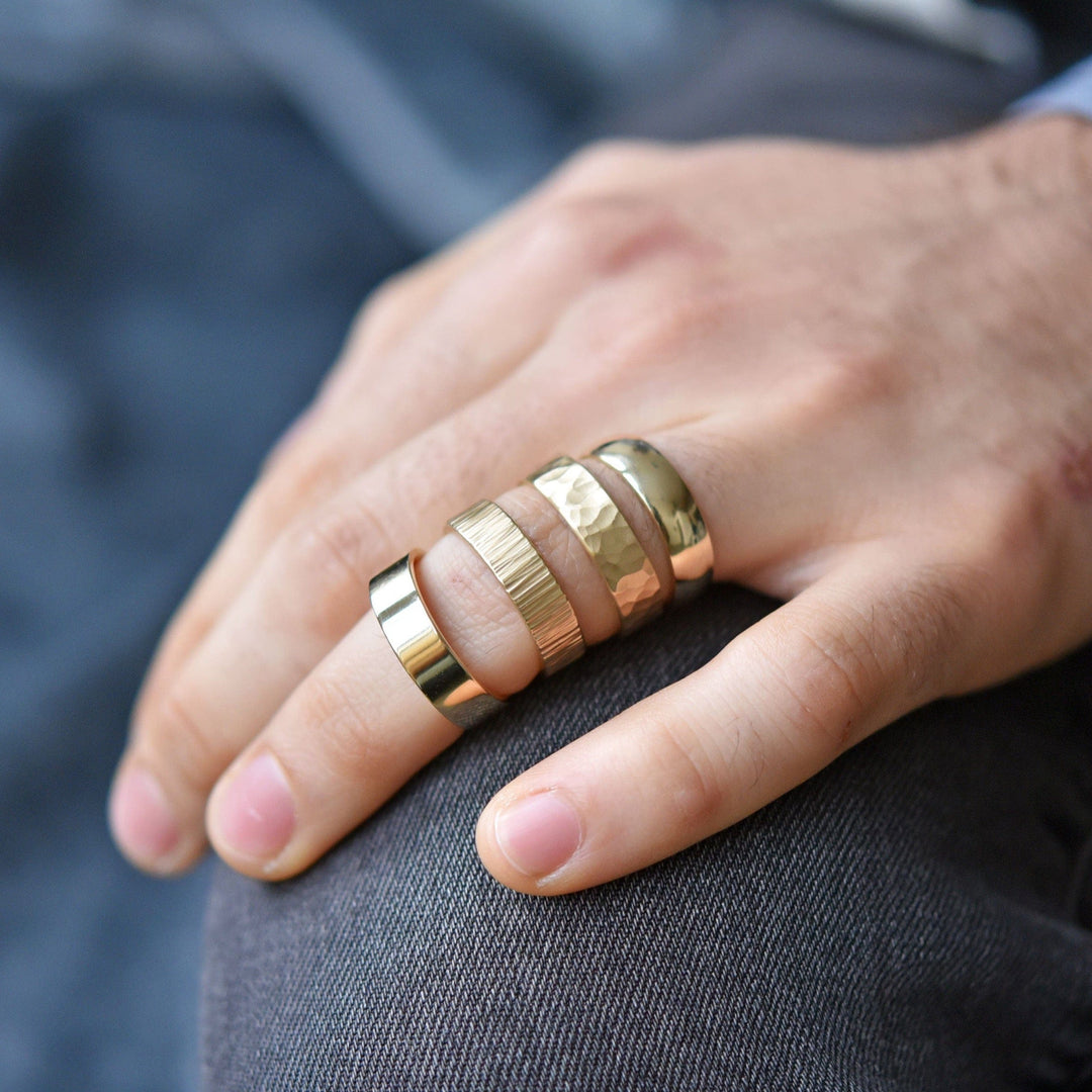 6mm Men's Flat Wedding Band – Valerie Madison