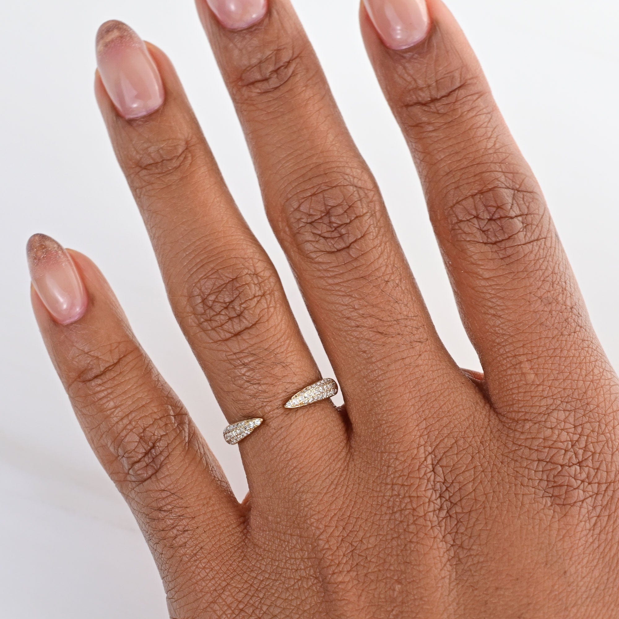 Palomita Diamond Pavé Band – Valerie Madison